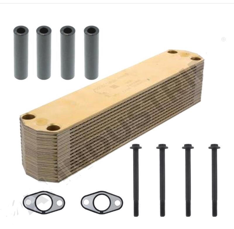 CUMMINS ISX15 Engine Oil Cooler OEM# 4955831 in Dorr, MI #506-12201