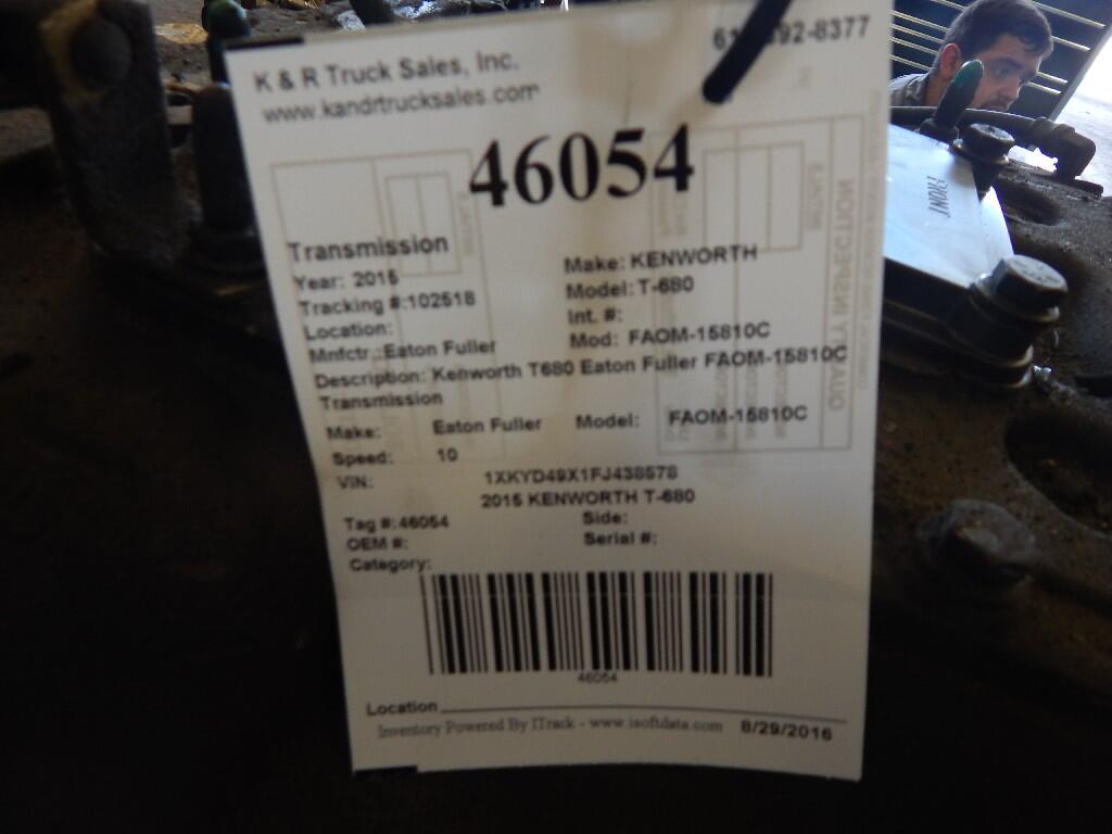 Eaton Fuller FAOM-15810C Transmission in Holland, MI #46054