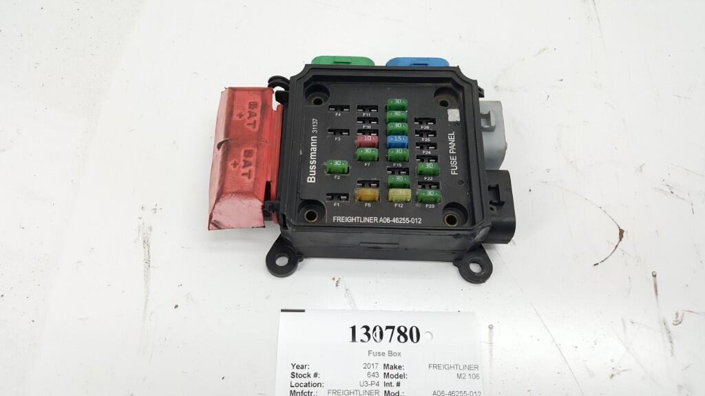 FREIGHTLINER A06-46255-012 Fuse Box OEM# A0646255012 in OWENSBORO, KY ...