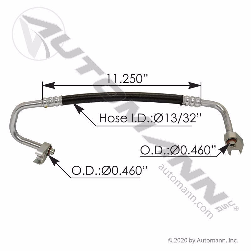 FREIGHTLINER A/C Line OEM# A2265977001 in Dorr, MI #686-10026