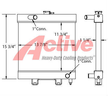 JLG Aerial Lift Radiator in PHILADELPHIA, PA #450395