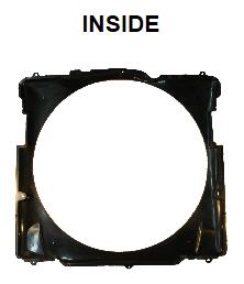 KENWORTH T680 RADIATOR SHROUD OEM# Y1593001 in Spokane, WA #TSL PK 16