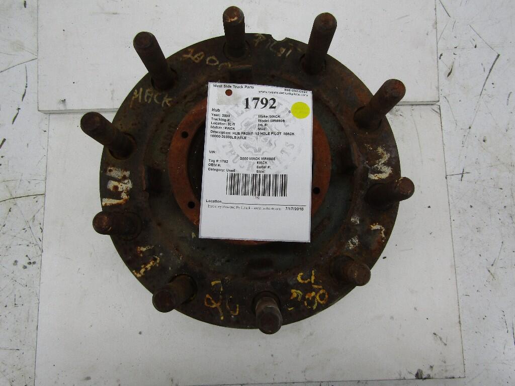 MACK MR690S Hub wheel OEM# H1010 in OWENSBORO, KY #1792