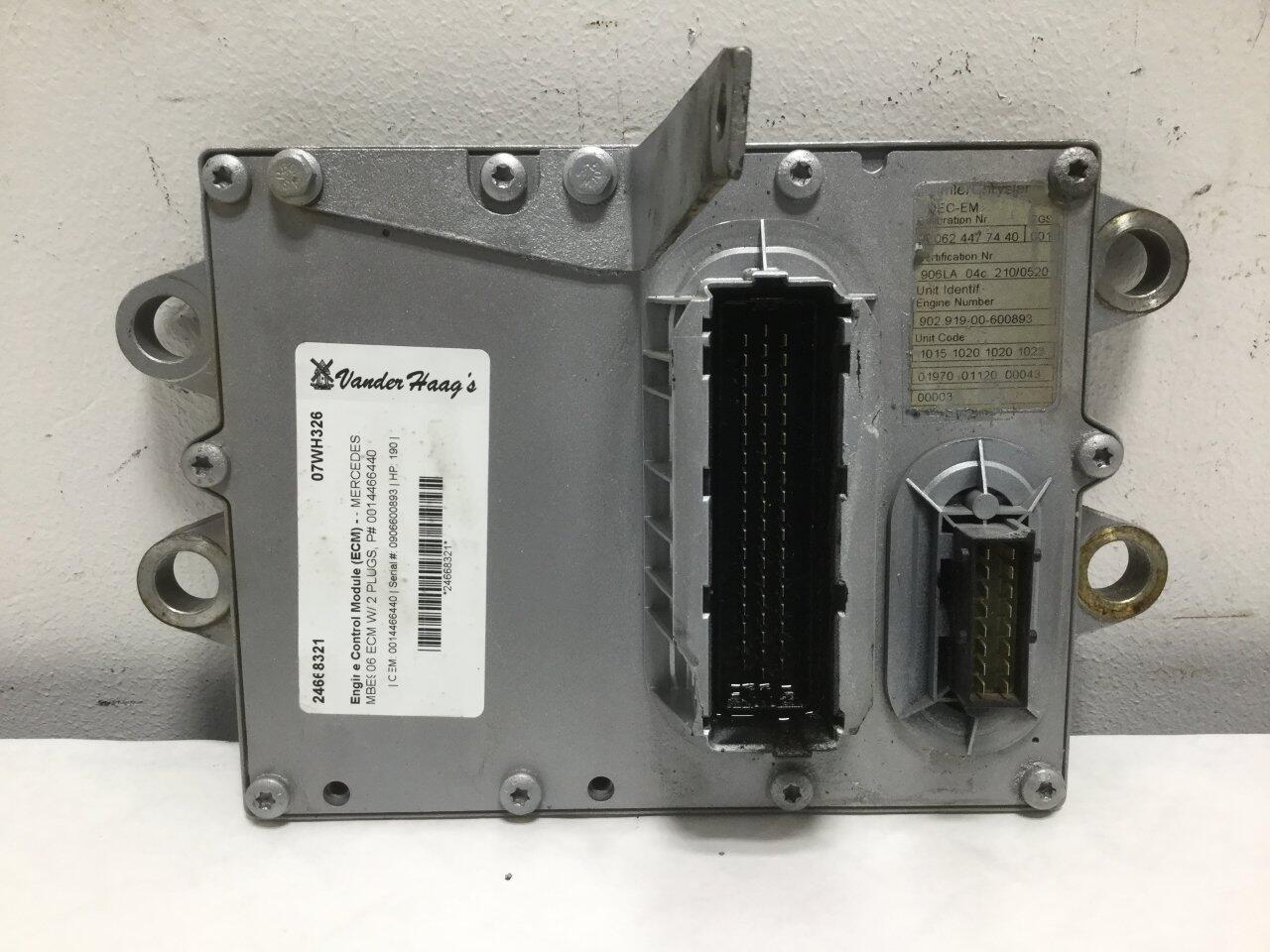 MERCEDES MBE900 Engine Control Module (ECM) OEM# 0014466440 in Spencer ...