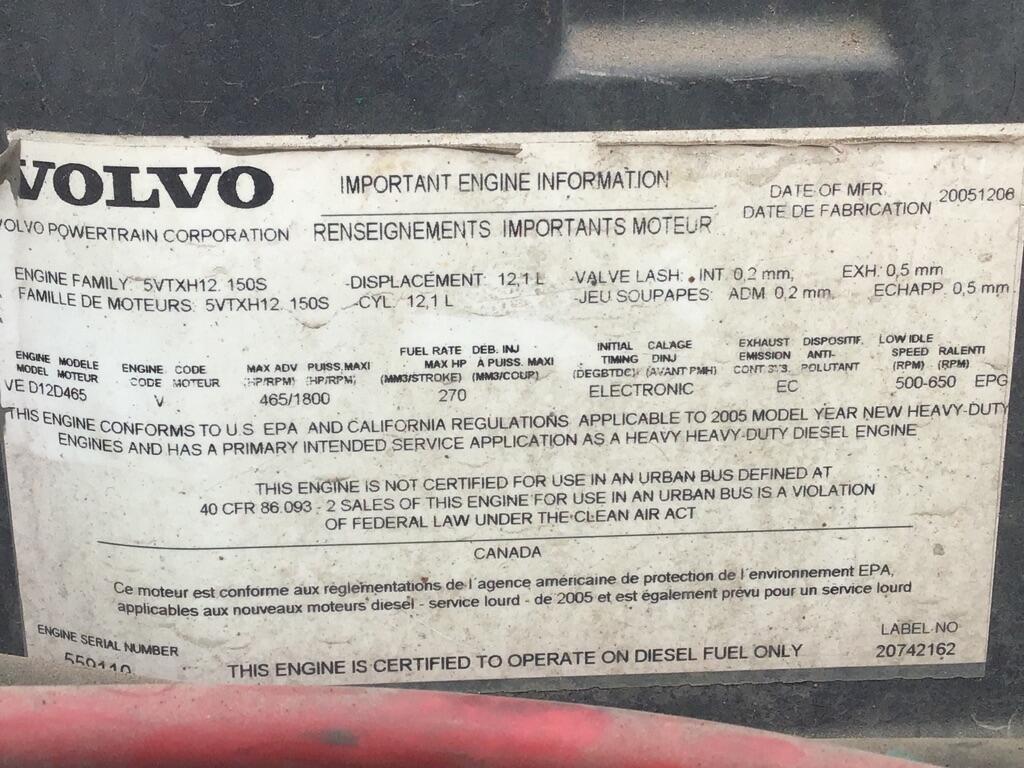 VOLVO VN Engine Assembly in Holland, MI #77411